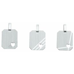 Adelia&acute;s Kettenanh&auml;nger ADELIA&acute;S "Gravurplatte 925 Silber", silber, Schmuckanh&auml;nger, Damen, Silber 925 (Sterlingsilber), Kettenanh&auml;nger, Silberanh&auml;nger