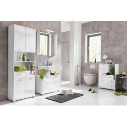 Spiegelschrank Schildmeyer "Roma, Spiegelschrank, Made in Germany, B: 70 cm", wei&szlig;, B:70cm H:71cm T:16cm, FSC-zertifizierter Holzwerkstoff, Schr&auml;nke, Spiegelschrank, Solide Verarbeitung - Dieses Produkt ist in Deutschland gefertigt