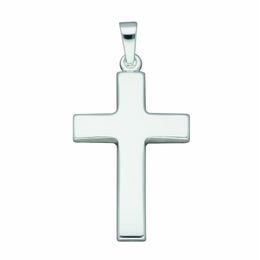 Adelia&acute;s Kette mit Anh&auml;nger ADELIA&acute;S "Damen & Herren 925 Silber Kreuz Anh&auml;nger", silber, Halsketten, Damen, Silber 925 (Sterlingsilber), Schmuckset - Set mit Halskette