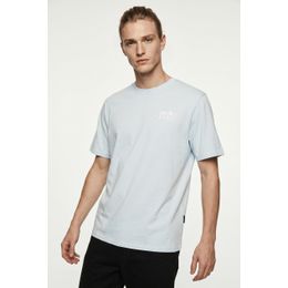 Jack & Jones T-Shirt JACK & JONES "JCOCLUB BACK PHOTO TEE SS CREW NECK", Jungen, Gr. L, omphalodes, Jersey, Obermaterial: 100% Baumwolle, bedruckt, regular fit normal, Rundhals, gerader Abschluss, Shirts T-Shirt, mit Print