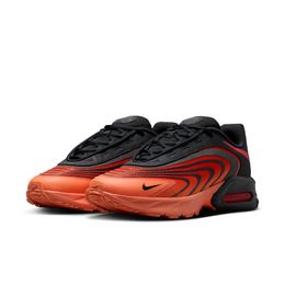 Nike Sportswear Herren Sneaker "Nike Air Max Fire", Gr. 44orange frost, picante rot, dk smoke grau, Synthetik, Textil, Schuhe, inspiriert vom Design