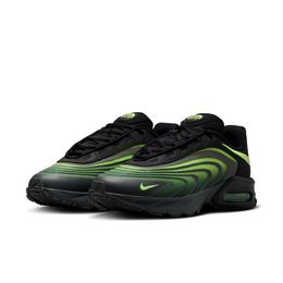 Sneaker Nike Sportswear "Nike Air Max Fire", Herren, Gr. 40, schwarz, liquid lime, iron grau, Synthetik, Textil, Schuhe Sneaker, inspiriert vom Design des Air Max TN