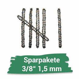 5+1 S&auml;gekette 3/8" 1,5 mm 72 TG 50 cm f&uuml;r Dolmar, Husqvarna
