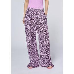 Dehnbund-Hose Chiemsee, Damen, Gr. L (42/44), Normalgr&ouml;&szlig;en, orchid, 100% Viskose, Hosen