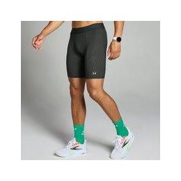 MP Herren Velocity Baselayer-Shorts mit Kontrastrippen &ndash; Schwarz - XS