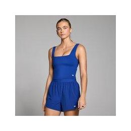 Myprotein MP Damen Active Square Neck Top - Elektrisch Blau - XS