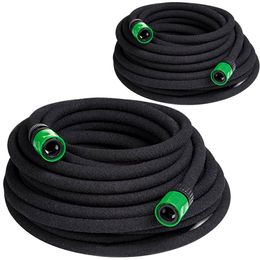 Monzana Tropfschlauch 2er-Set 1/2" 15m