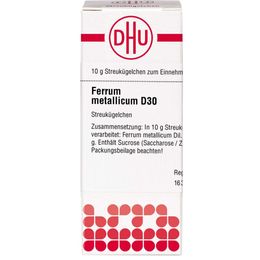 DHU-Arzneimittel Ferrum Metallicum D 30 Globuli 10 g