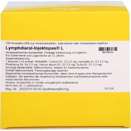 Pascoe Lymphdiaral Injektopas L Ampullen 100 St