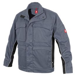 Engelbert Strauss Berufsjacke e.s.active gebraucht grau/schwarz, Gr&ouml;&szlig;e M