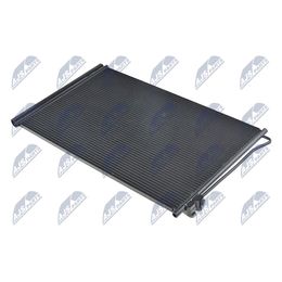 NTY Kondensator, Klimaanlage ccsme035 f&uuml;r Mercedes