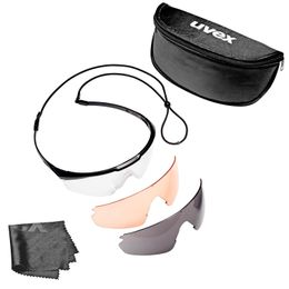 Uvex Tactical Schutzbrille Apache spec Set