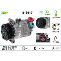 Valeo Kompressor, Klimaanlage AUSTAUSCHTEIL 813619 f&uuml;r Ford Volvo MAZDA