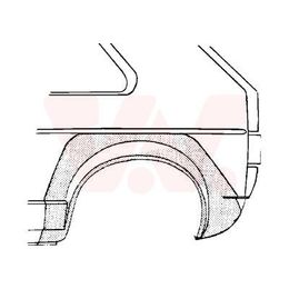 Van Wezel Seitenwand 5810147 hinten links