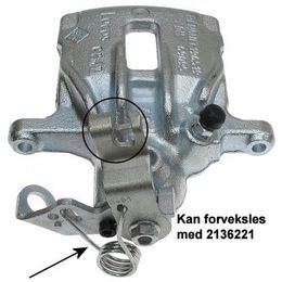 TEXTAR Bremssattel 38096700 f&uuml;r Vaughall Fiat RENAULT NISSAN