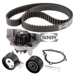 SNR Wasserpumpe + Zahnriemensatz kdp459370 f&uuml;r Peugeot LANCIA Fiat LADA ROVER NISSAN Suzuki TOYOTA