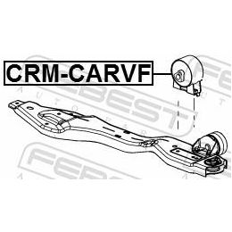 FEBEST Lagerung, Motor crmcarvf vorne f&uuml;r Chrysler ALFAROME/Fiat/LANCI
