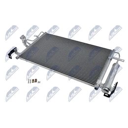 NTY Kondensator, Klimaanlage ccshy003 f&uuml;r HYUNDAI