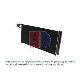AKS DASIS Kondensator, Klimaanlage 172015n f&uuml;r Porsche