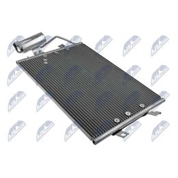 NTY Kondensator, Klimaanlage ccsme004 f&uuml;r Mercedes