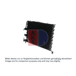 AKS DASIS Kondensator, Klimaanlage 122020n f&uuml;r Mercedes