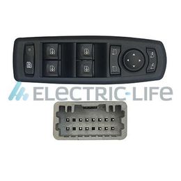 ELECTRIC LIFE Schalter, Fensterheber zrrnp76002 vorne links f&uuml;r RENAULT