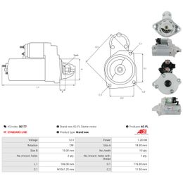 AS-PL Starter s6177 f&uuml;r TOYOTA
