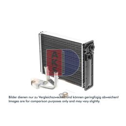 AKS DASIS W&auml;rmetauscher, Innenraumheizung 069004n f&uuml;r Citro&euml;n/Peugeot