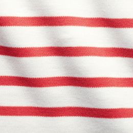 Armor lux Damen-Matrosenshirt L Wei&szlig;-Rot