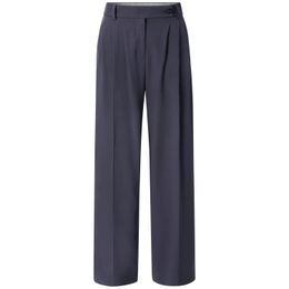 armedangels Damen-Bundfaltenhose XL Nachtgrau
