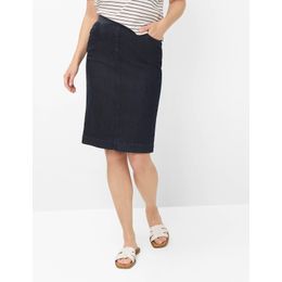 Raphaela by Brax Damen Jeans Style PAMINA SKIRT DARK BLUE, denim dunkelblau, Gr. 48K
