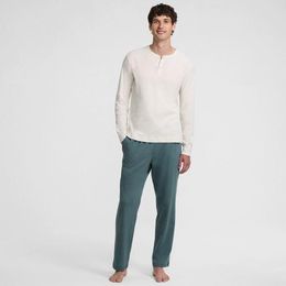 LANDS' END Jersey-Pyjamahose, Herren,  Gr&uuml;n, Baumwolle, by Lands' End