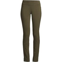 LANDS' END Slim Fit Starfish Jersey-Freizeithose in Plus-Gr&ouml;&szlig;e, Damen, size: plus, Gr&uuml;n, Elasthan/Baumwoll-Mischung, by Lands' End