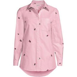LANDS' END Langarm Oxford-Hemd f&uuml;r Damen in Plus-Gr&ouml;&szlig;e, Damen, size: plus, Wei&szlig;, Baumwolle, by Lands' End
