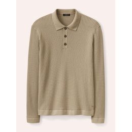 Walbusch Strickpolo aus Baumwolle
