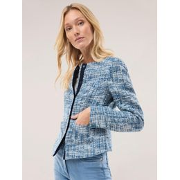 Walbusch Boucleblazer mit Rundhals