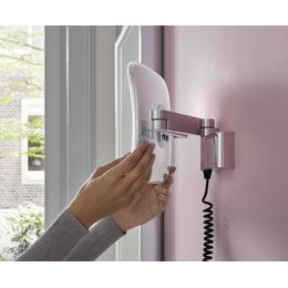 Emco LED-Kosmetikspiegel evo 2-armig, 5-fach, eckig, Stecker, 2 Schalter, Farbwechsel, 109506051 109506051
