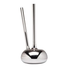 Vitra Istanbul WC-B&uuml;rstengarnitur freistehend d: 19 x 42 cm Chrom,A48048 A48048