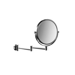 Emco Kosmetikspiegel pure 2-armig, 1-/3-fach, rund D: 200 mm, chrom, 109400110 109400110