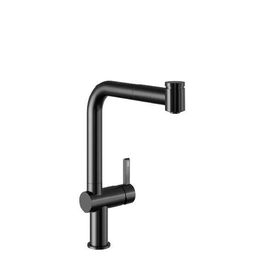 KWC Hebelmischer BEVO E Auszugbrause, A230, L-Auslauf, industrial black,125355 125355