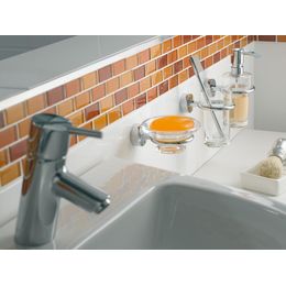 Emco rondo 2 Glashalter, Glasteil klar, chrom, 452000100 452000100