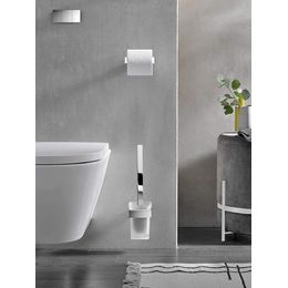 Emco Loft B&uuml;rstengarnitur Glasteil satiniert, chrom, 051500100 051500100