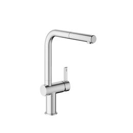 KWC BEVO E K&uuml;che Auszugauslauf A 225 mm, seitenbedient, Edelstahl,125350 125350