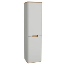 Vitra Sento Hochschrank 2 T&uuml;ren T&uuml;ranschlag links Hellgrau Matt,66022 66022