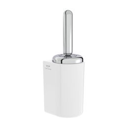 Vitra Liquid WC-B&uuml;rstengarnitur Wandmontage 13 x 42 cm Wei&szlig; Hochglanz/Chrom,A44566 A44566