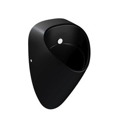 Vitra Plural Urinal wandh&auml;ngend Netzanschluss (230 V) 33 x 35 x 61 cm Schwarz Matt,7808B083-5331 7808B083-5331