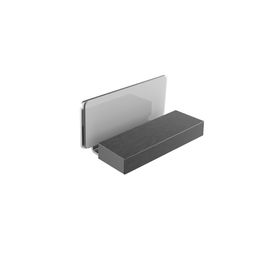 Emco Schrankgriff Prime ohne Logoschwarz-chrom,949700590 949700590