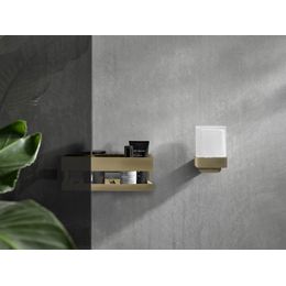 Emco loft Einhand-Seifenspender Glasteil satiniert, gold, 052100703 052100703