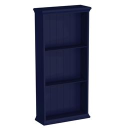 Vitra Valarte Wandregal Breite 54 cm H&ouml;he 114 cm 2 Glaseinlegeb&ouml;den Stahlblau (Lack),65800 65800