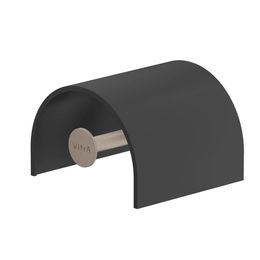 Vitra Origin Papierrollenhalter mit Abdeckung Wandmontage Breite 162 mm Nickel geb&uuml;rstet,A4488834 A4488834